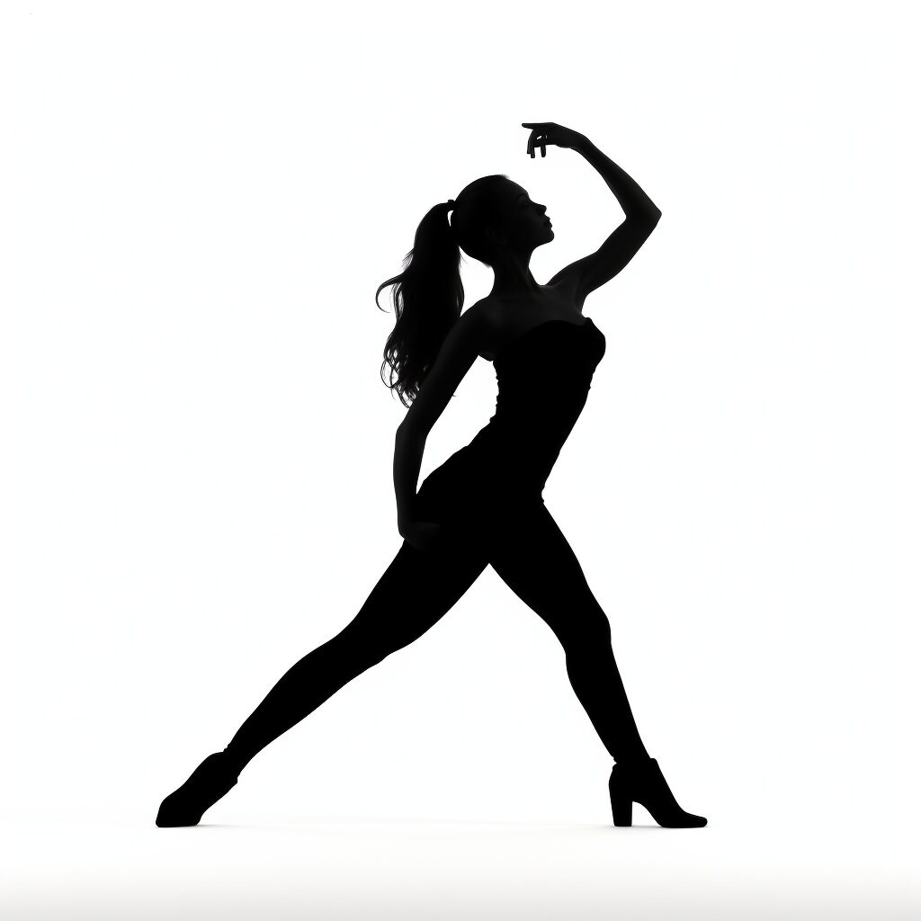 Dancer Silhouette, Enchanting Dance Silhouette, Enchanted Dancer ...