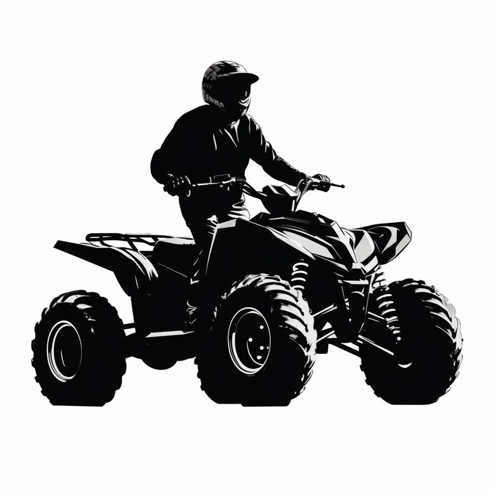 Atv Silhouette Bundle, 99 Powerful Designs for Off-road Enthusiasts ...