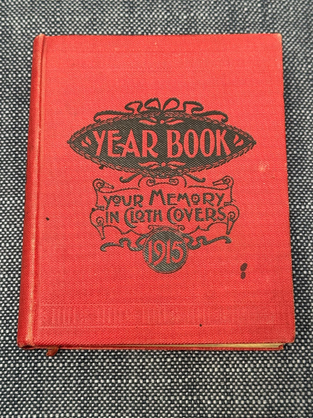 Antique Used Diary, Daily Journal From 1915 - Etsy