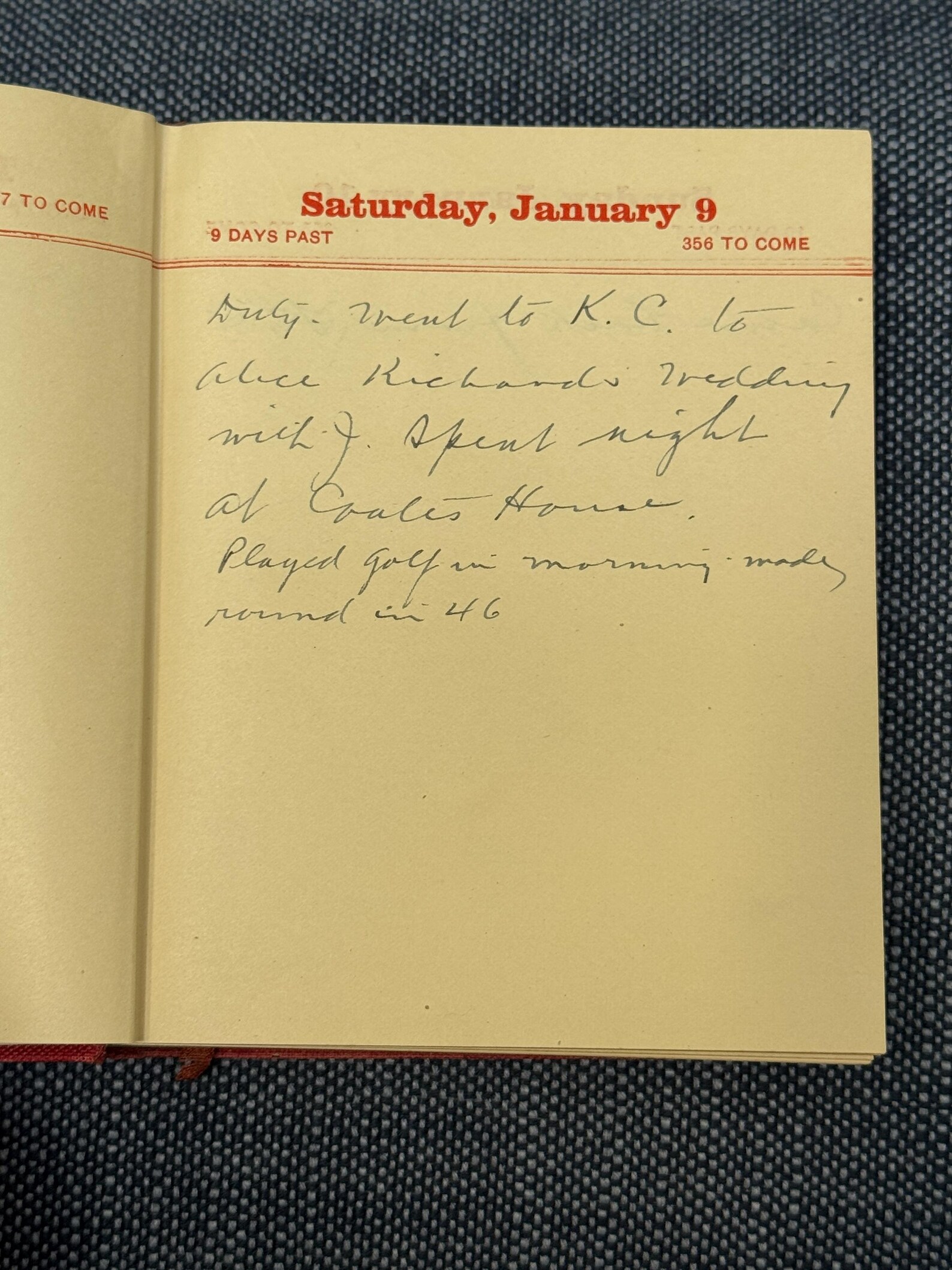 Antique Used Diary, Daily Journal From 1915 - Etsy