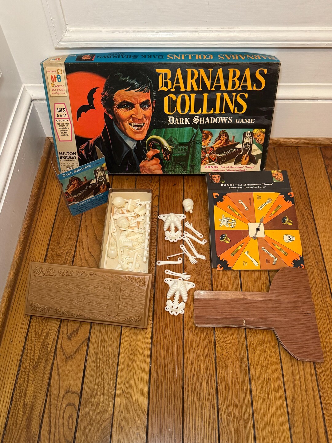 1960s Milton Bradley Barnabas Collin’s Dark Shadows Game - Etsy
