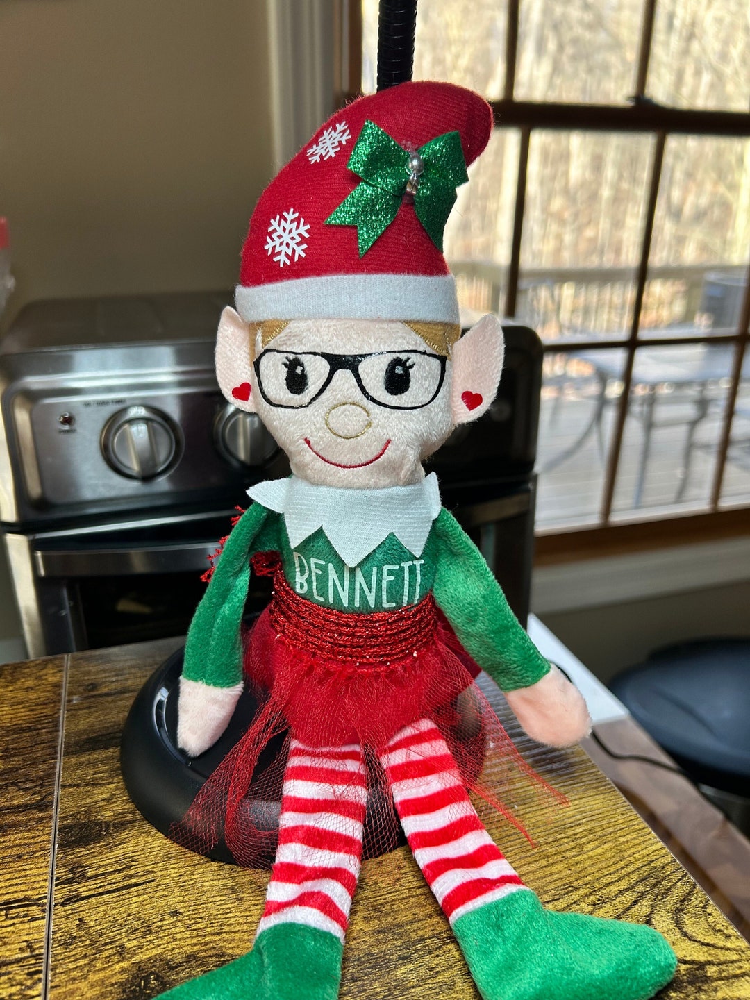 Personalized Elf Plush Shelf Sitting Elf Personalized Christmas Elf ...