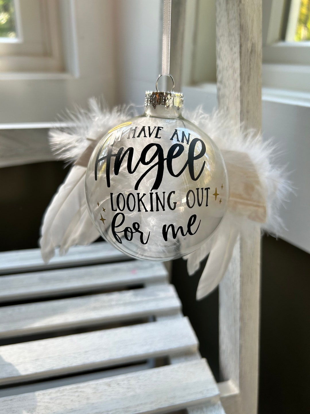 Memorial Glass Christmas Ornament i Have an Angel - Etsy