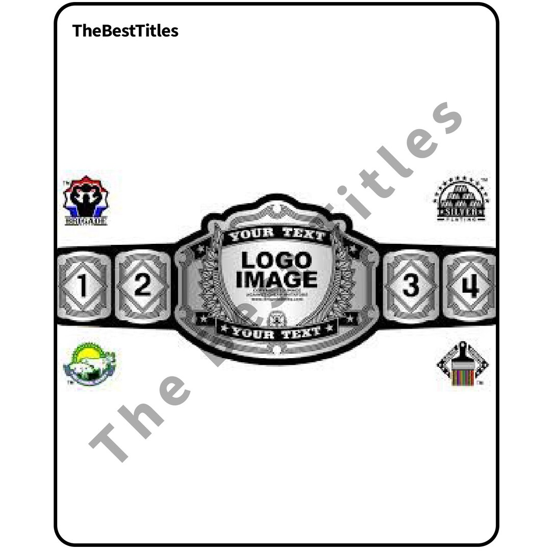 Design 8 All Designs Customized Wrestling Belts, Championship Belts ...