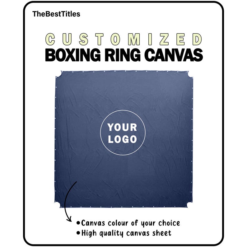 Customizable Boxing/mma/wrestling Ring Floor Canvas, Available in All ...