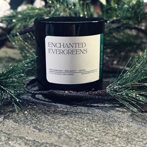 Enchanted Evergreens I Clean-burning Vegan Coco/soy Intention Candle & Wax Melts - Etsy