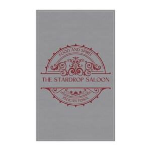 Stardew Valley Stardrop Saloon Kitchen Towel - Etsy UK