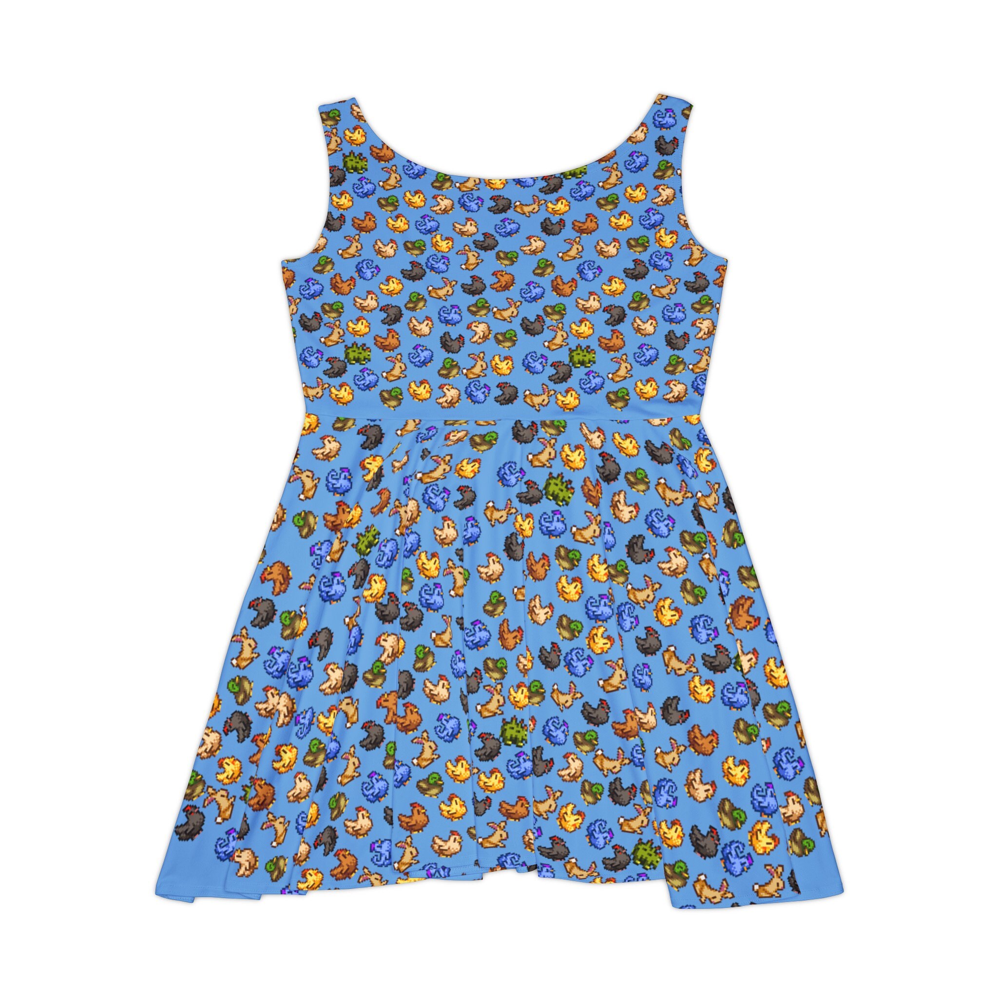Stardew Valley Farm Animals Women's Skater Dress - Etsy