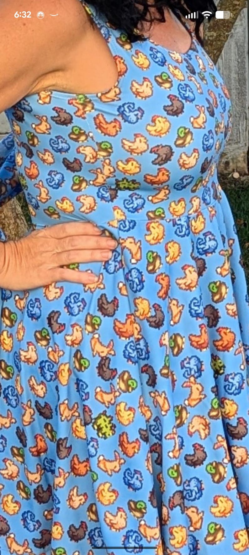 Stardew Valley Farm Animals Women's Skater Dress - Etsy
