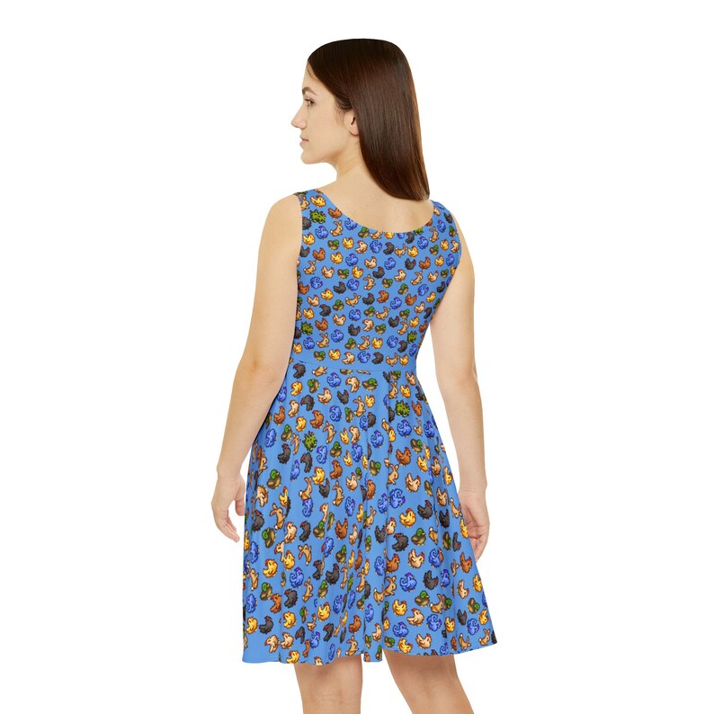 Stardew Valley Farm Animals Women's Skater Dress - Etsy