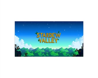 Stardew Valley Stickers Stardew Girl, Pack of 1 to 6 Stardew Gift for ...