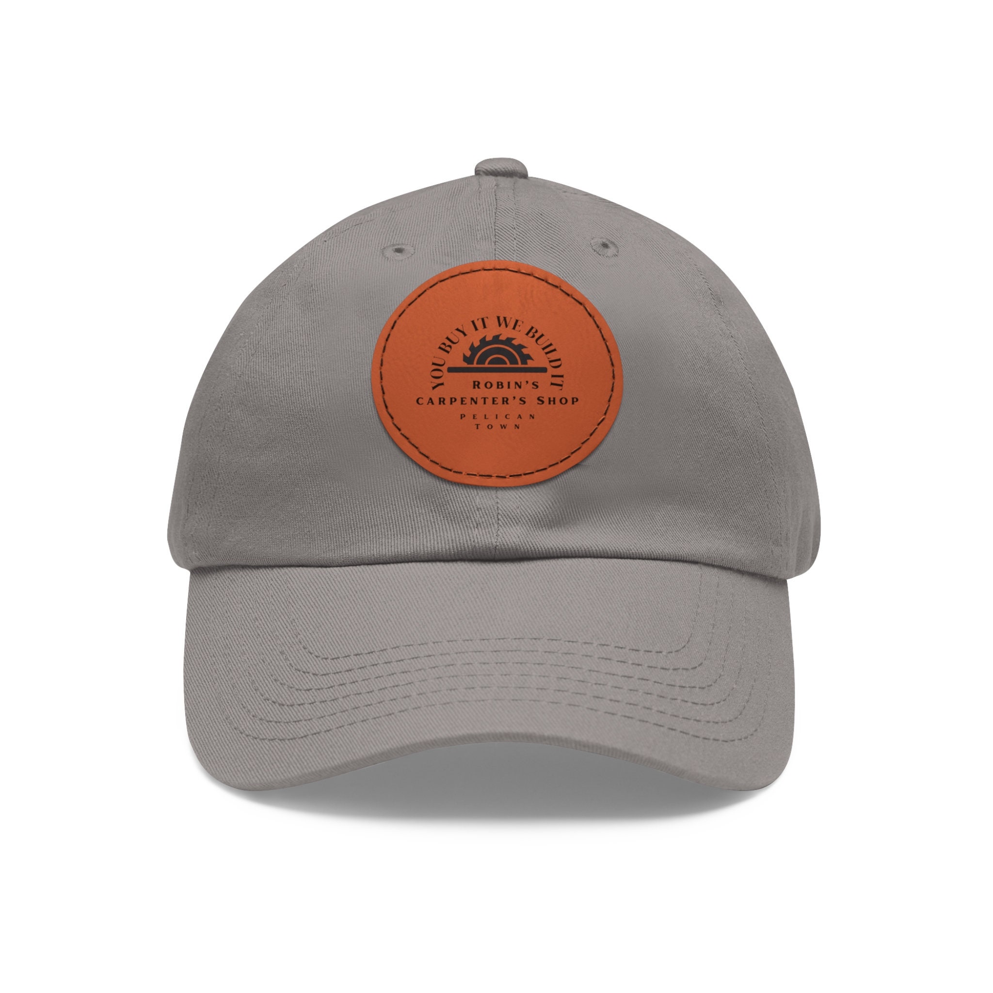 Stardew Valley Robin's Carpenter's Shop Hat With Leather Patch - Etsy