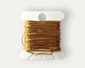 Bright Gold Zari Metallic Passing/couching/gilt Thread-japan Thread ...