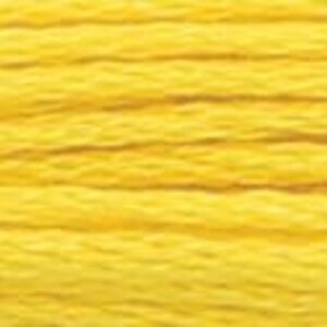 Anchor 290 Bright Yellow Stranded Cotton Thread for Hand Embroidery or ...