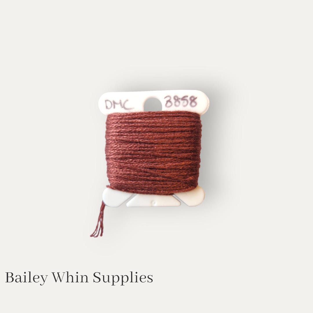 DMC 3858 Pink Stranded Cotton Thread for Hand Embroidery or Cross ...
