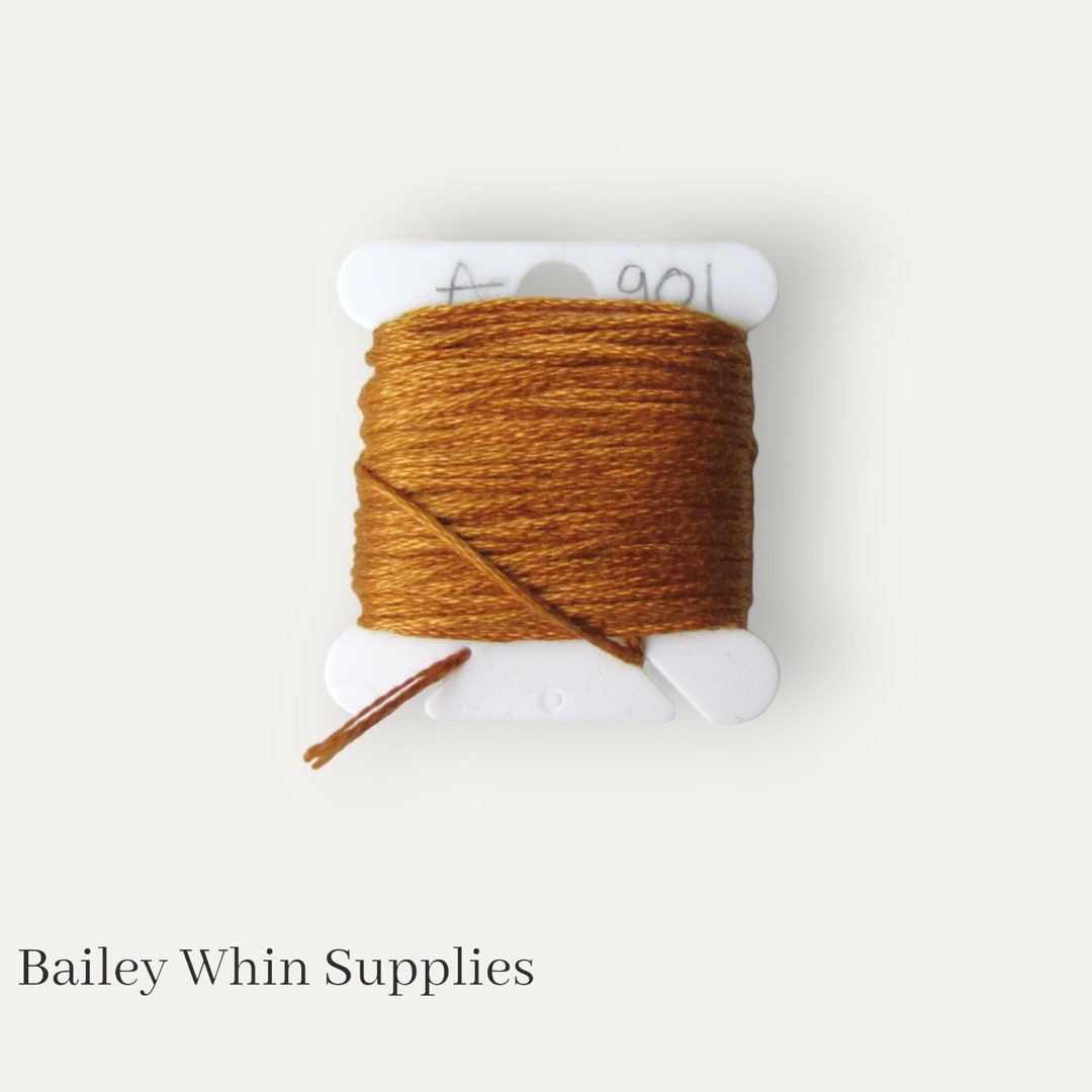 Anchor 901 Golden Brown Stranded Cotton Thread for Hand Embroidery or ...