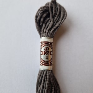 DMC 2171 Dark Brown Soft Cotton Yarn, Retors Matte Needlepoint Tapestry ...