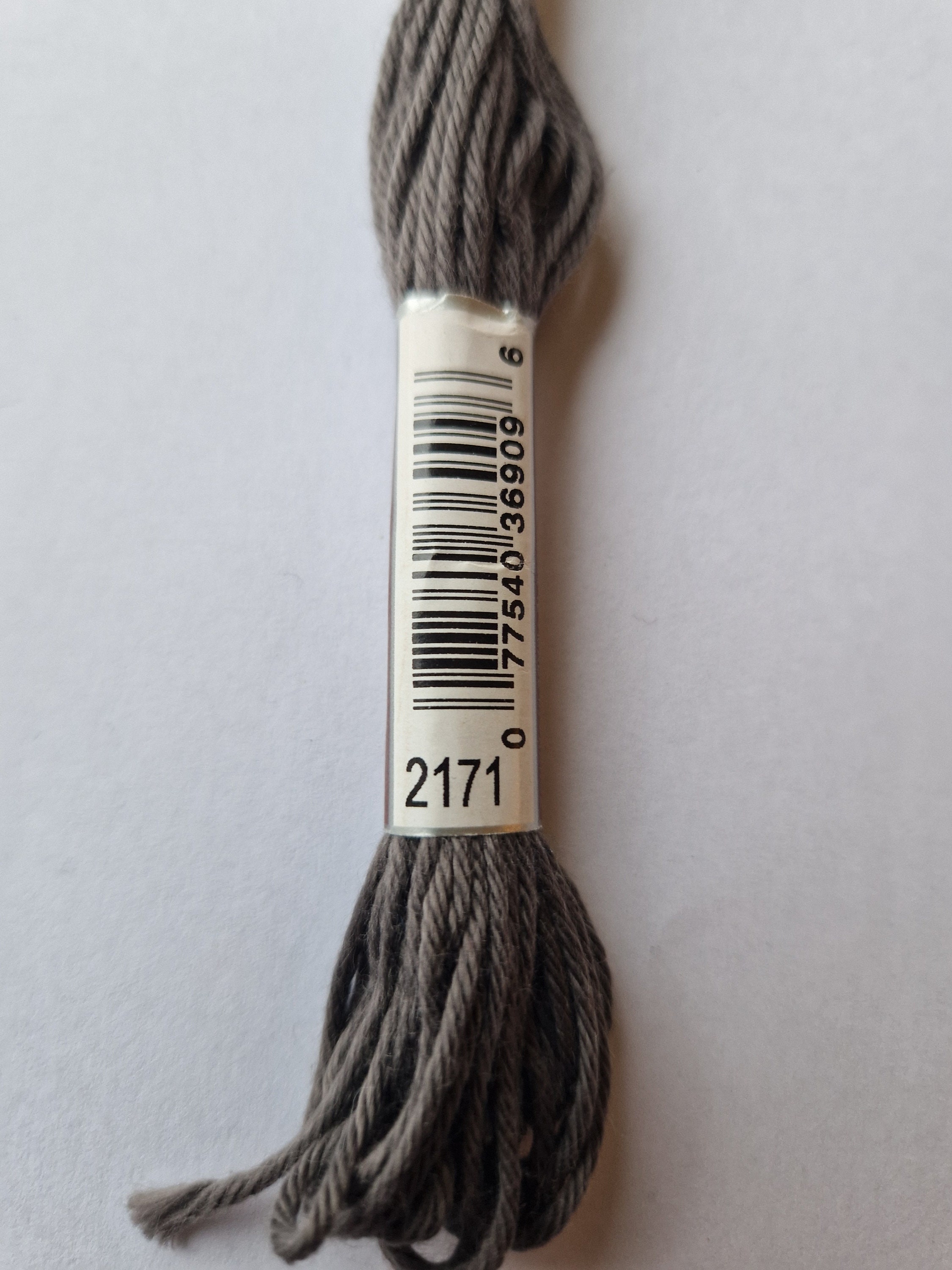 DMC 2171 Dark Brown Soft Cotton Yarn, Retors Matte Needlepoint Tapestry ...