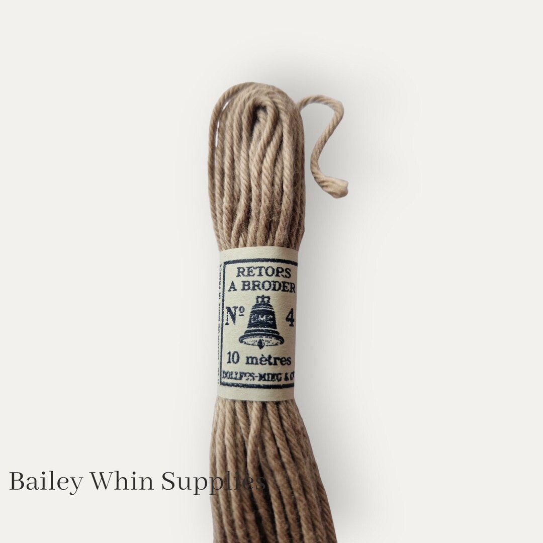 DMC 2642 Brown Soft Cotton Yarn, Retors Matte Needlepoint Tapestry ...