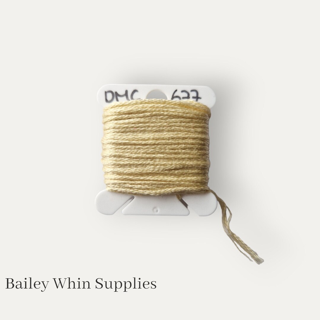 DMC 677 Cream Stranded Cotton Thread for Hand Embroidery or Cross ...