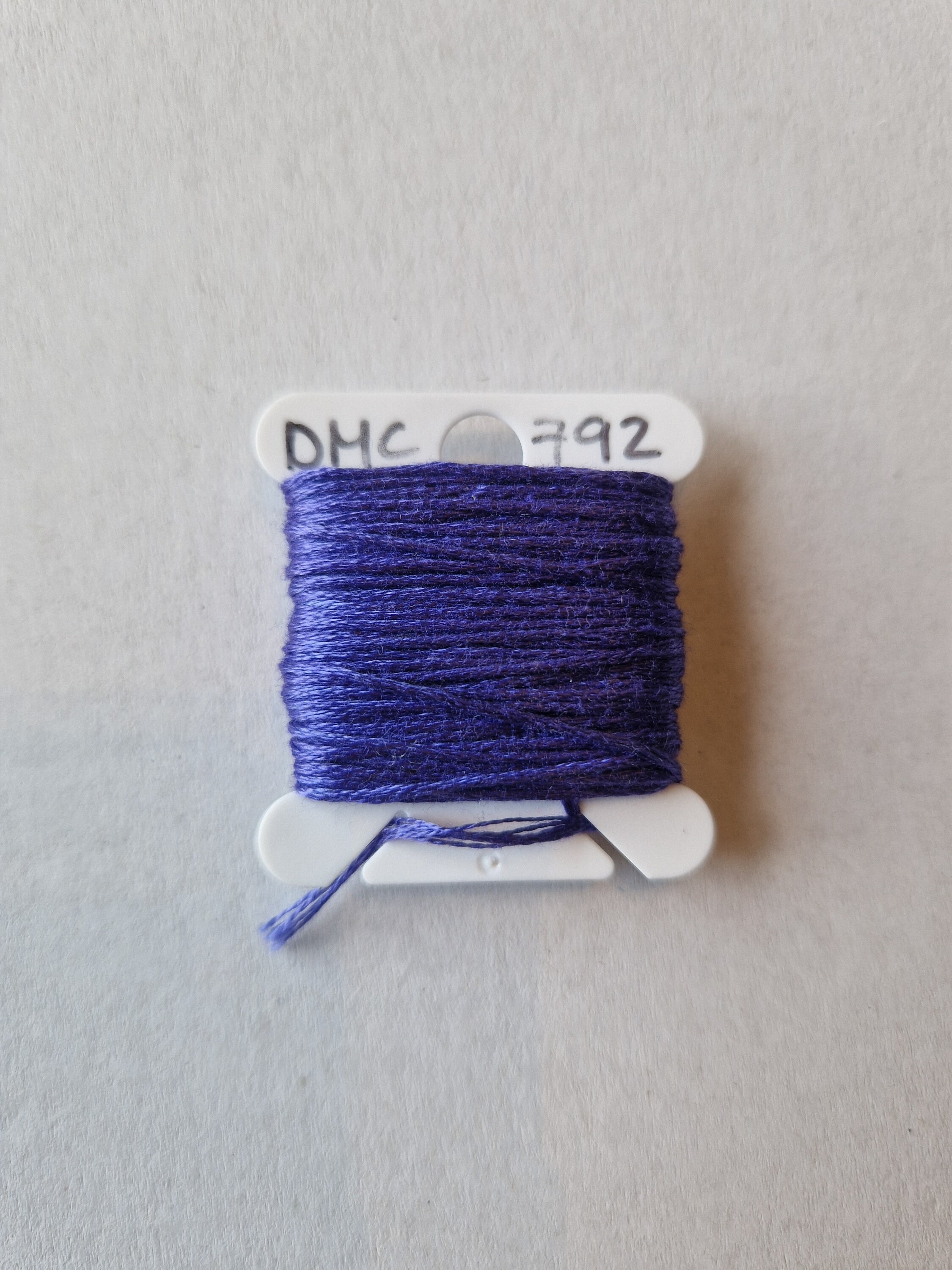 DMC 792 Blue Stranded Cotton Thread for Hand Embroidery or Cross Stitch ...