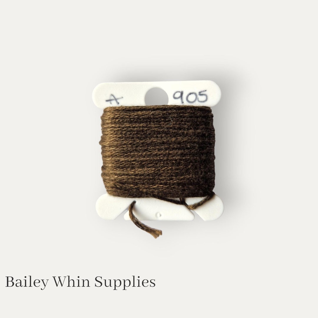 Anchor 905 Dark Brown Stranded Cotton Thread for Hand Embroidery or ...