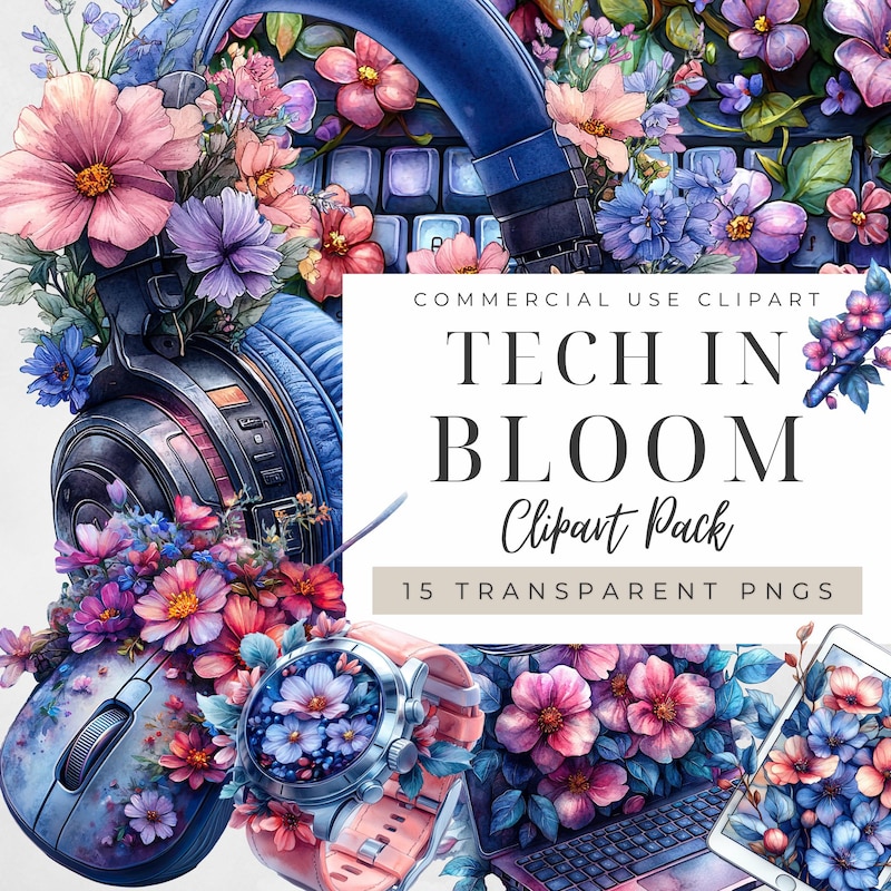 Technology Nature Art - Etsy UK