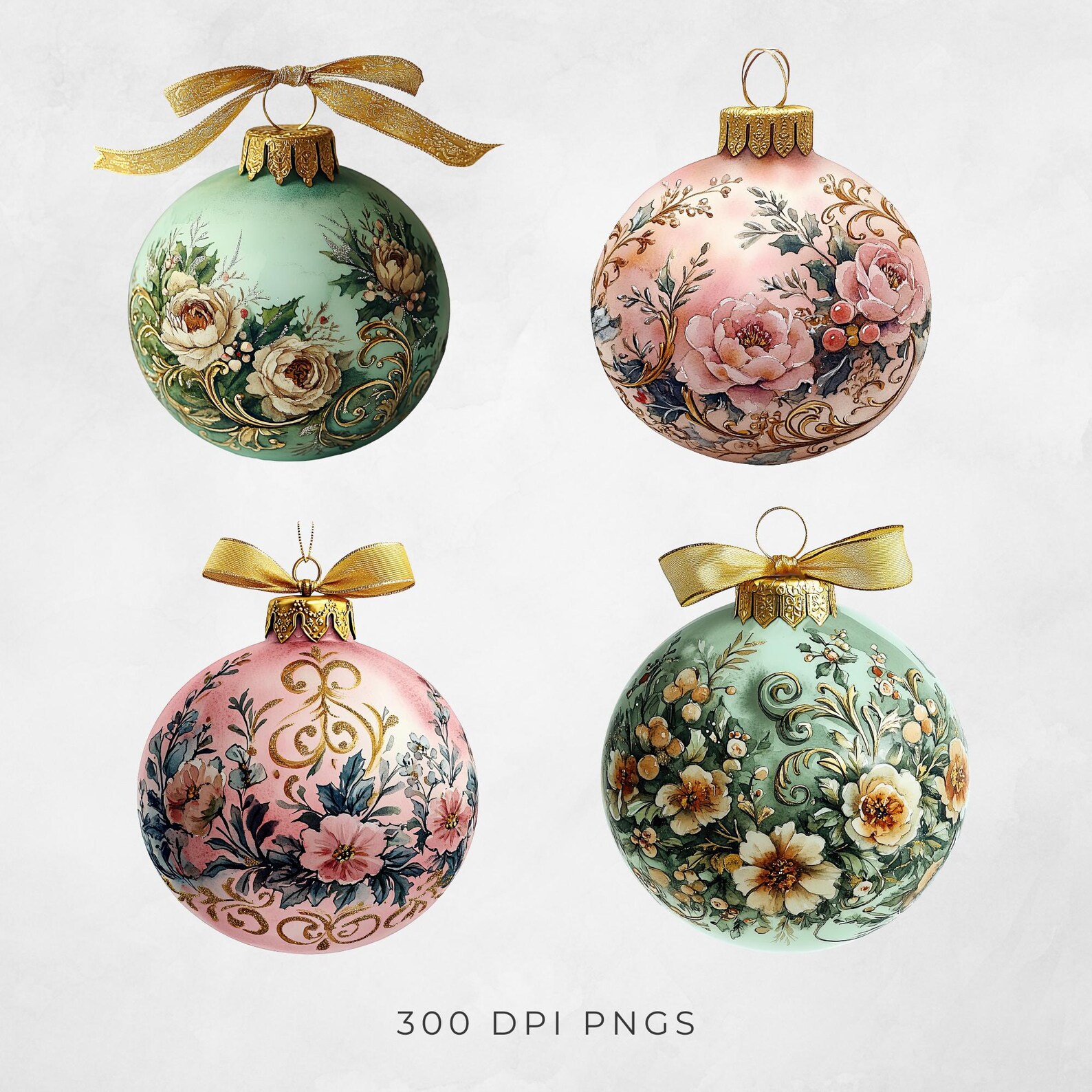 Rococo Christmas Clipart, Old Fashioned Gold Antique Vintage Sled Tree ...