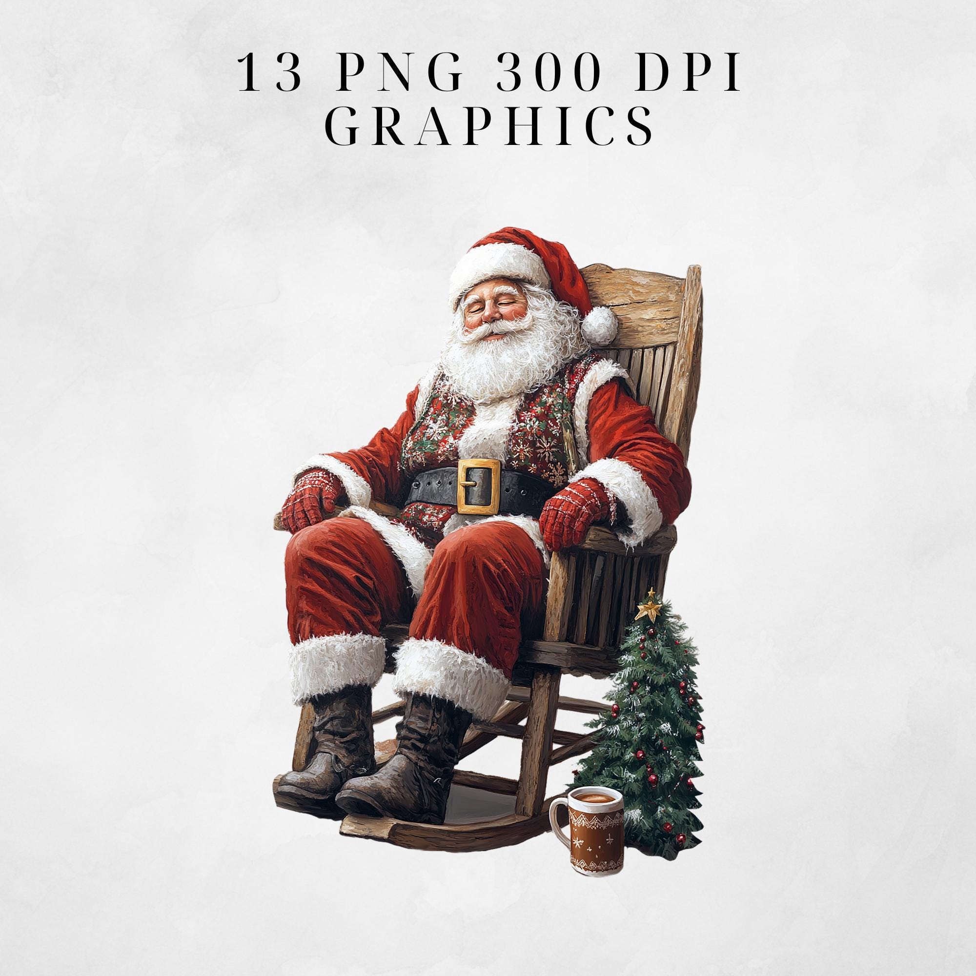 Cajun Santa Clipart, Southern Holiday Lousiana Crawfish Gumbo Beignets ...