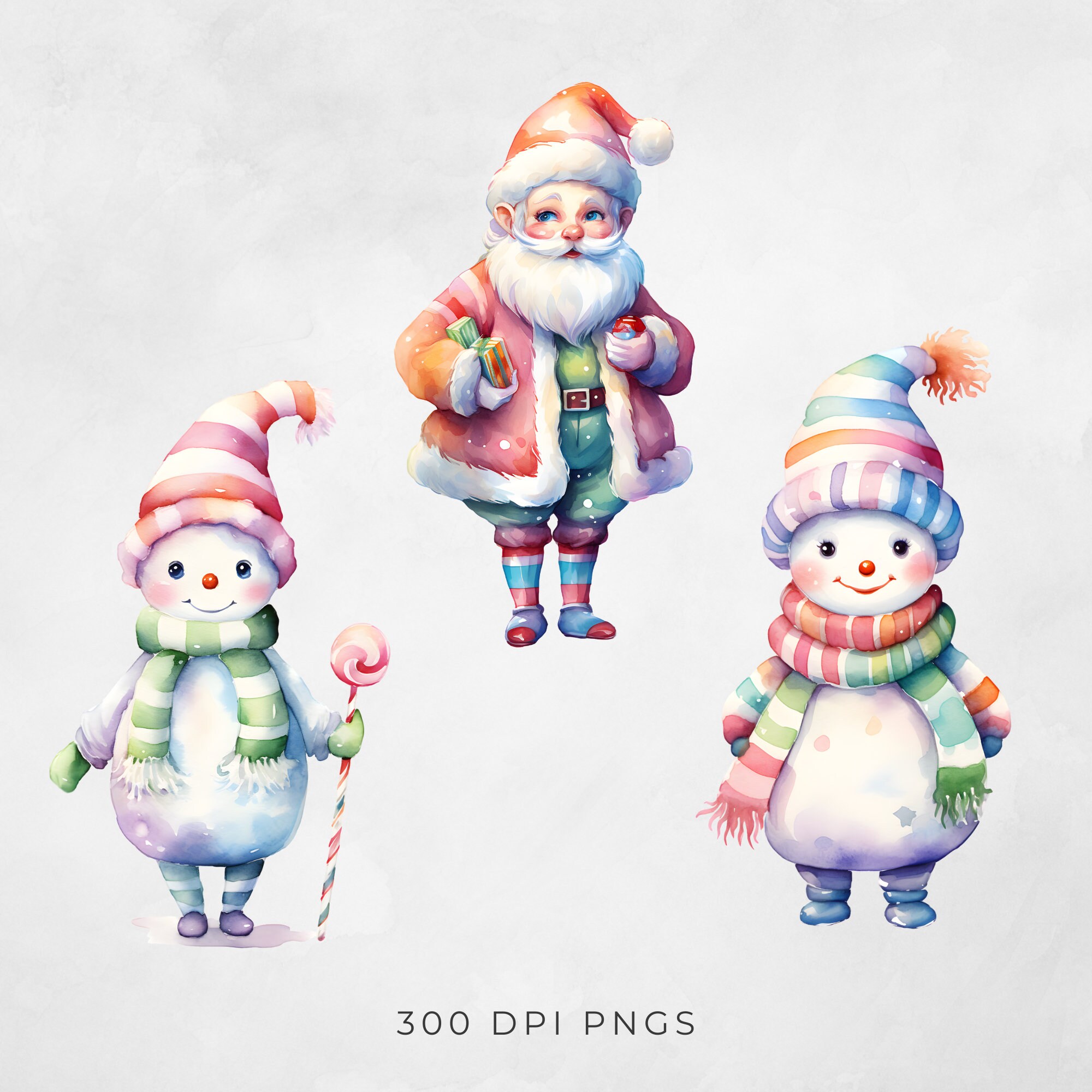 Christmas Candyland Clipart, Pastel Holiday Candy Theme Decor, Elf ...