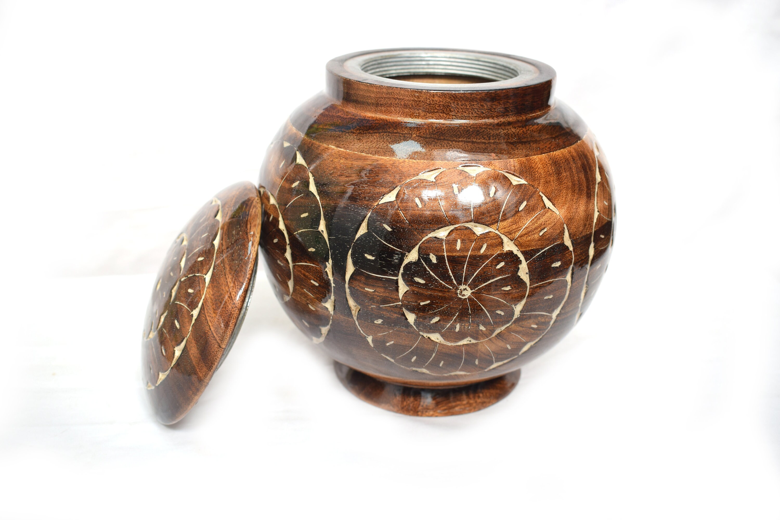 Cremation Urn for Human Ashes Male/female Wooden and Resin - Etsy