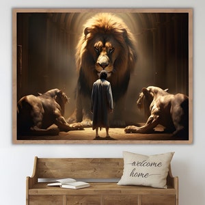 DIGITAL DOWNLOAD Jesus Bible Art, Daniel, Modern Bible Poster, Jesus ...