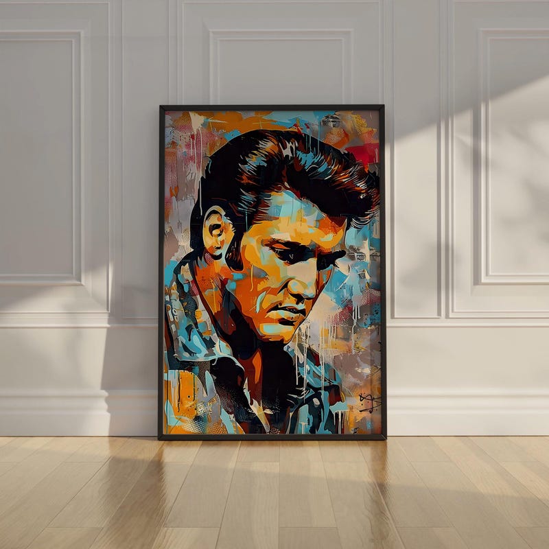 Elvis Presley Poster - Etsy