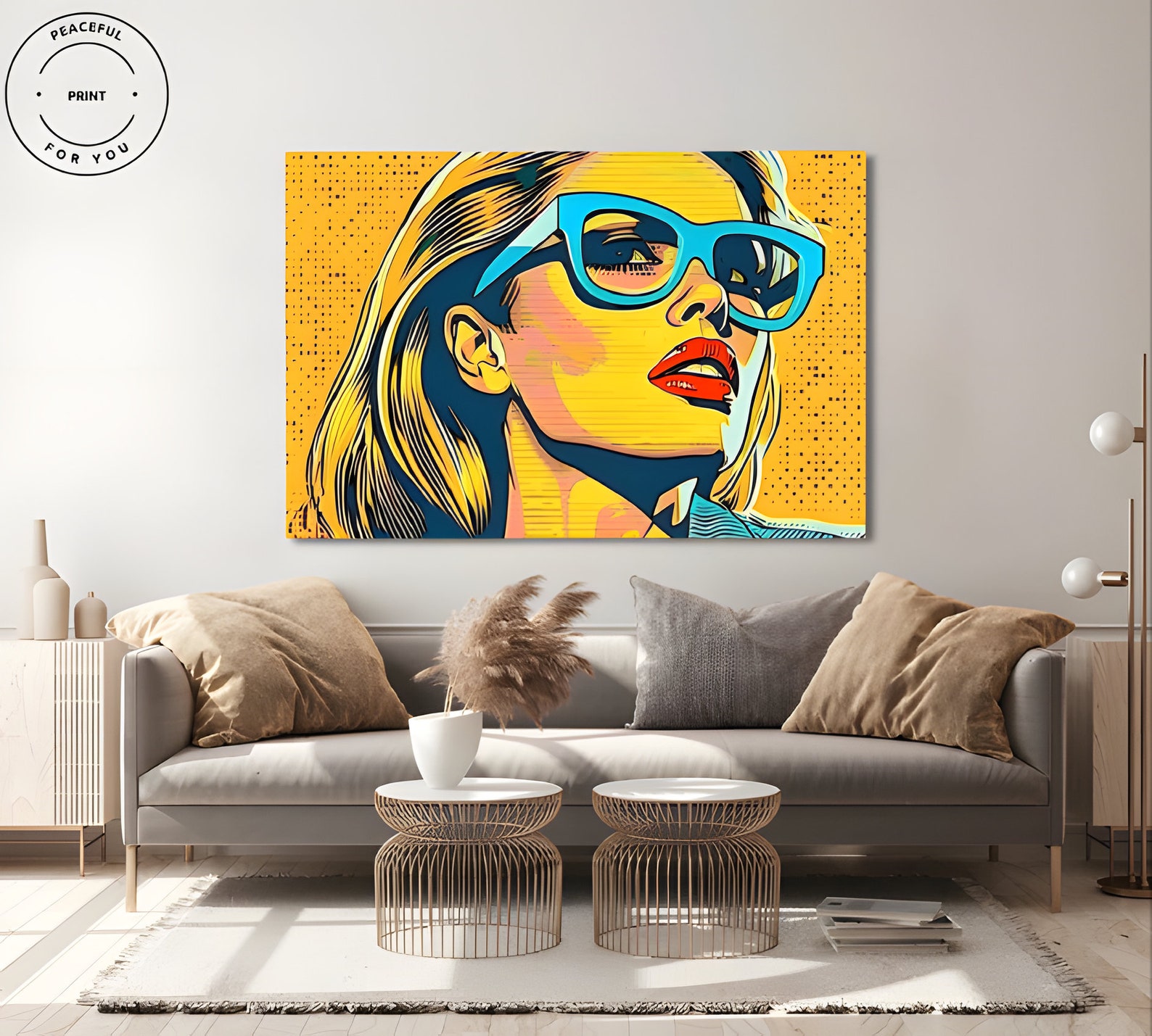 Pop Art Prints, Roy Lichtenstein Print, Digital Download, Comic Art ...