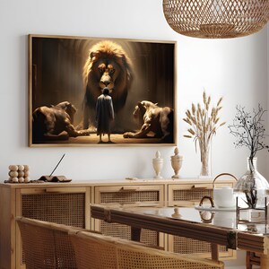 DIGITAL DOWNLOAD Jesus Bible Art, Daniel, Modern Bible Poster, Jesus ...