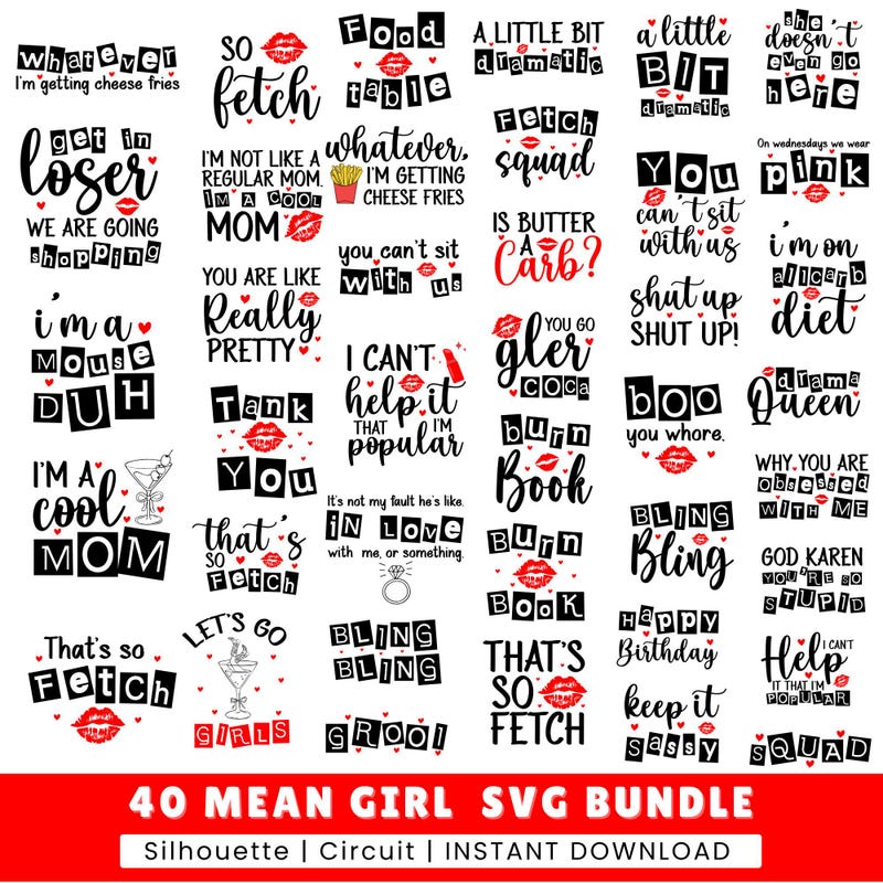 Girl Quotes Svg - Etsy