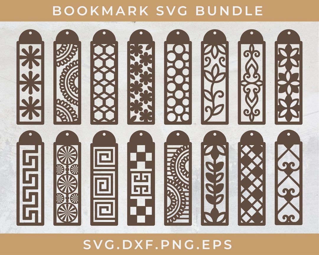 Bookmark Svg Laser Cut, Bookmark Svg Cricut, Bookmark Cnc, Glowforge ...