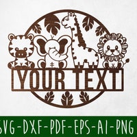 Safari Svg - Etsy