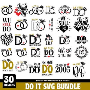 Timeless Love We Still Do Anniversary Svg Set for the Future Mr and Mrs ...