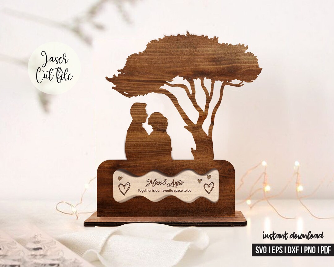 Couple Silhouette SVG, Relationship SVG, Lovers Silhouette, Romantic ...