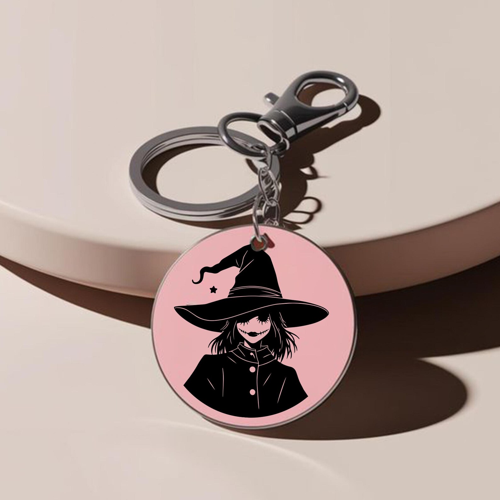 Halloween Keychain Svg Bundle, 15 Halloween SVG, Key Ring Pattern SVG ...