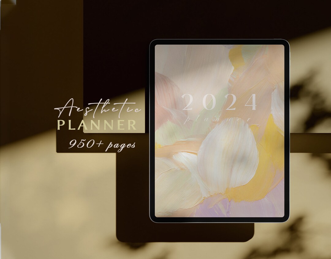 2024 Digital Planner ADHD Planner Aesthetic Minimalist Digital Planner ...