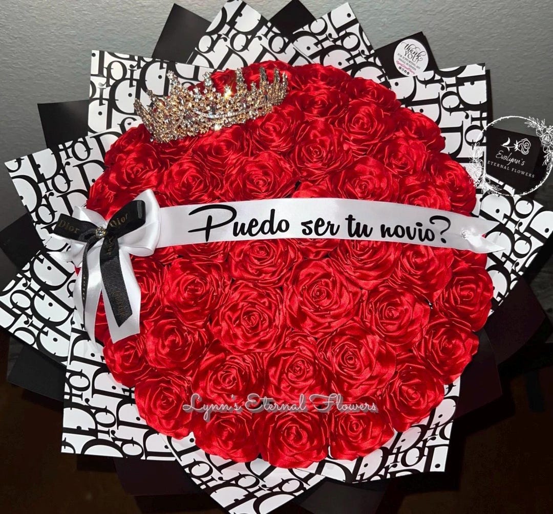 50 Count Ramo, Eternal Roses, Eternal Flowers, Forever Flowers ...