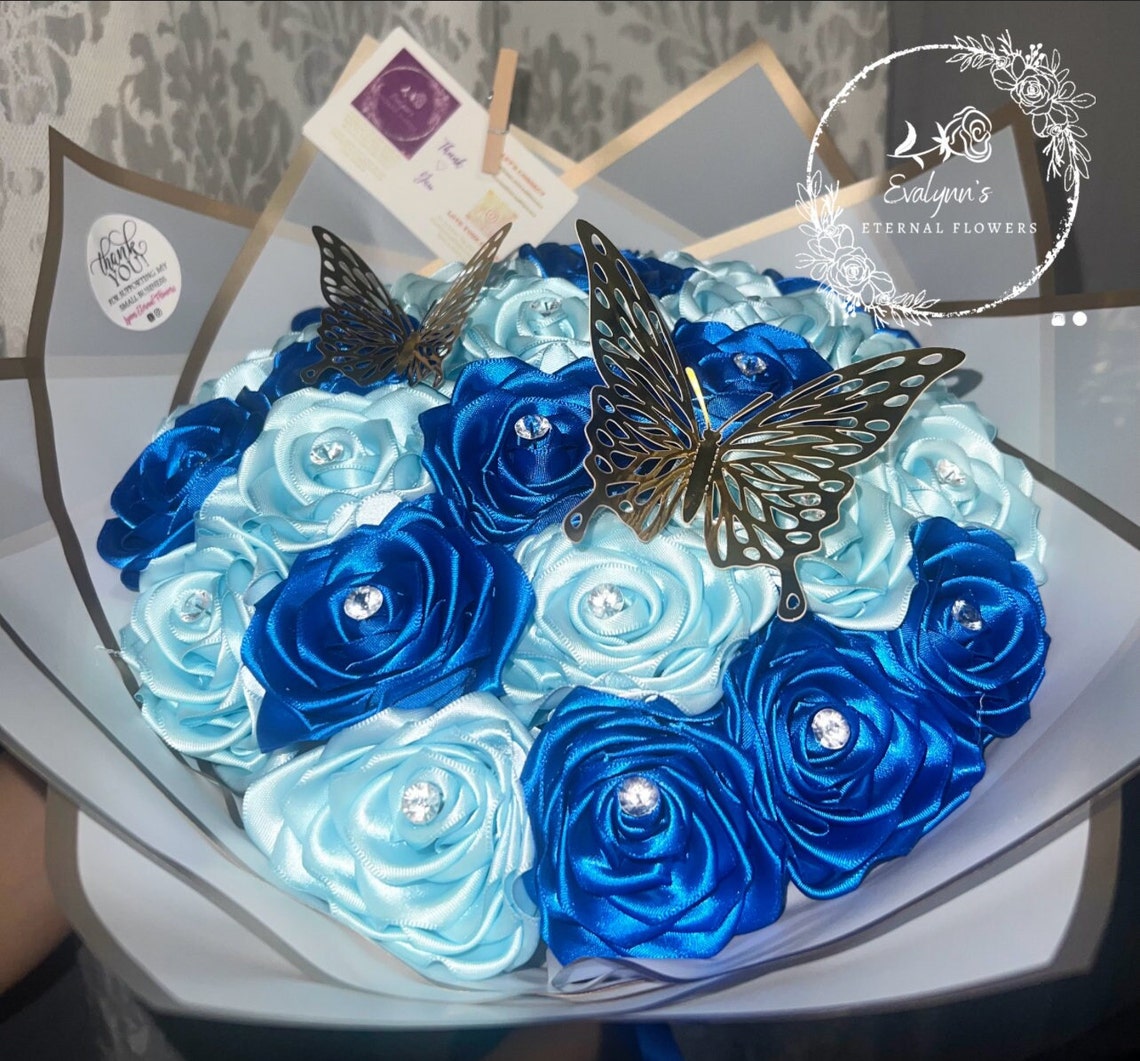 24 Eternal Rose Bouquet, Eternal Flower Bouquet, Eternal Roses, Eternal ...
