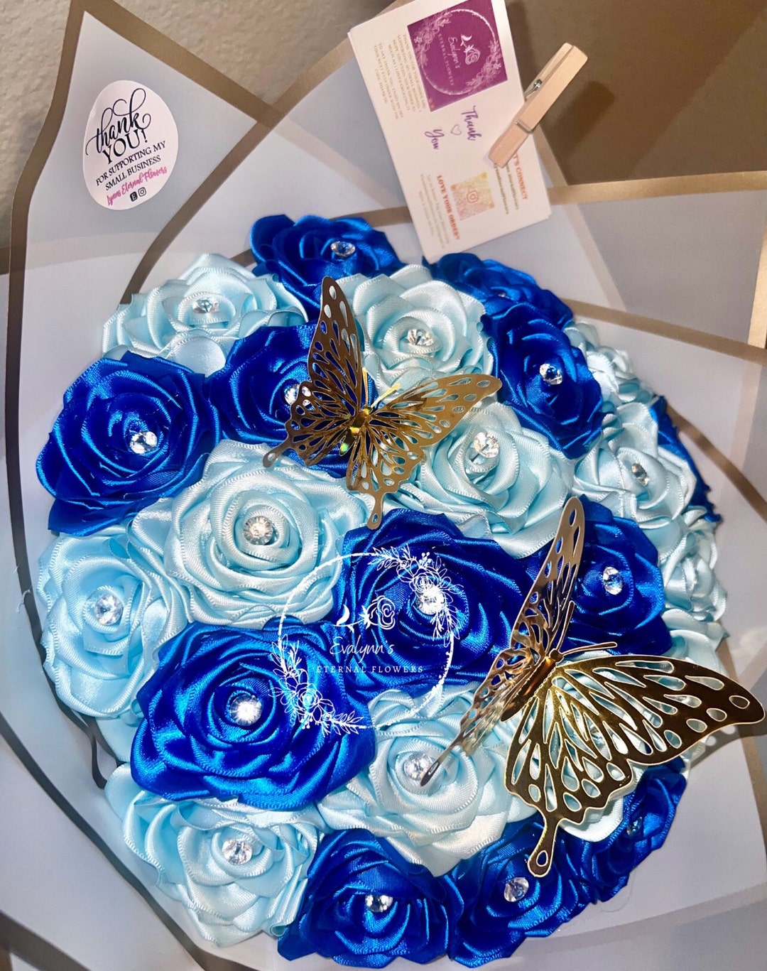 Ramo Buchón, Eternal Flower Bouquet, Eternal Roses, Eternal Flowers, Forever Flowers, Rosas ...