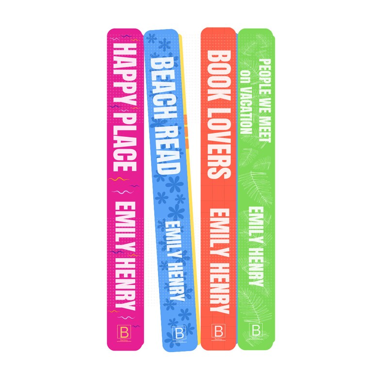 Emily Henry Book Spine Digital Art Print Beach Read Book - Etsy Australia