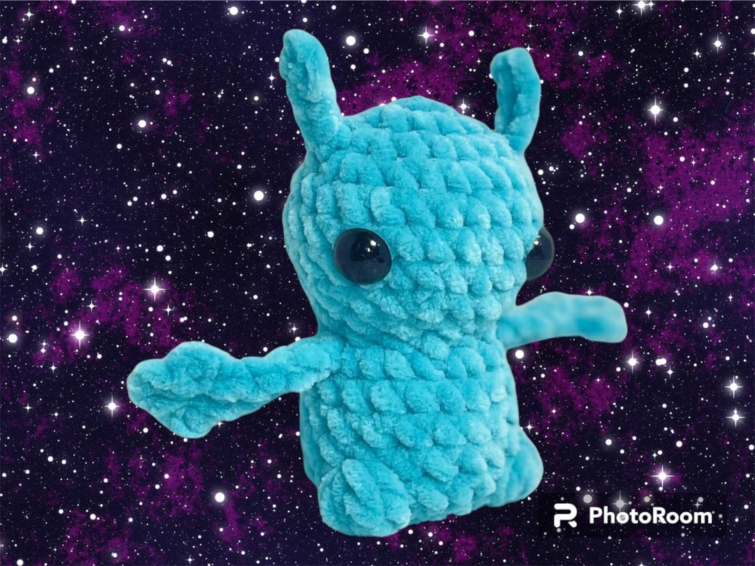 Cute Alien Plushie/cuddly Alien/alien Crochet Plushie/alien Plushie ...