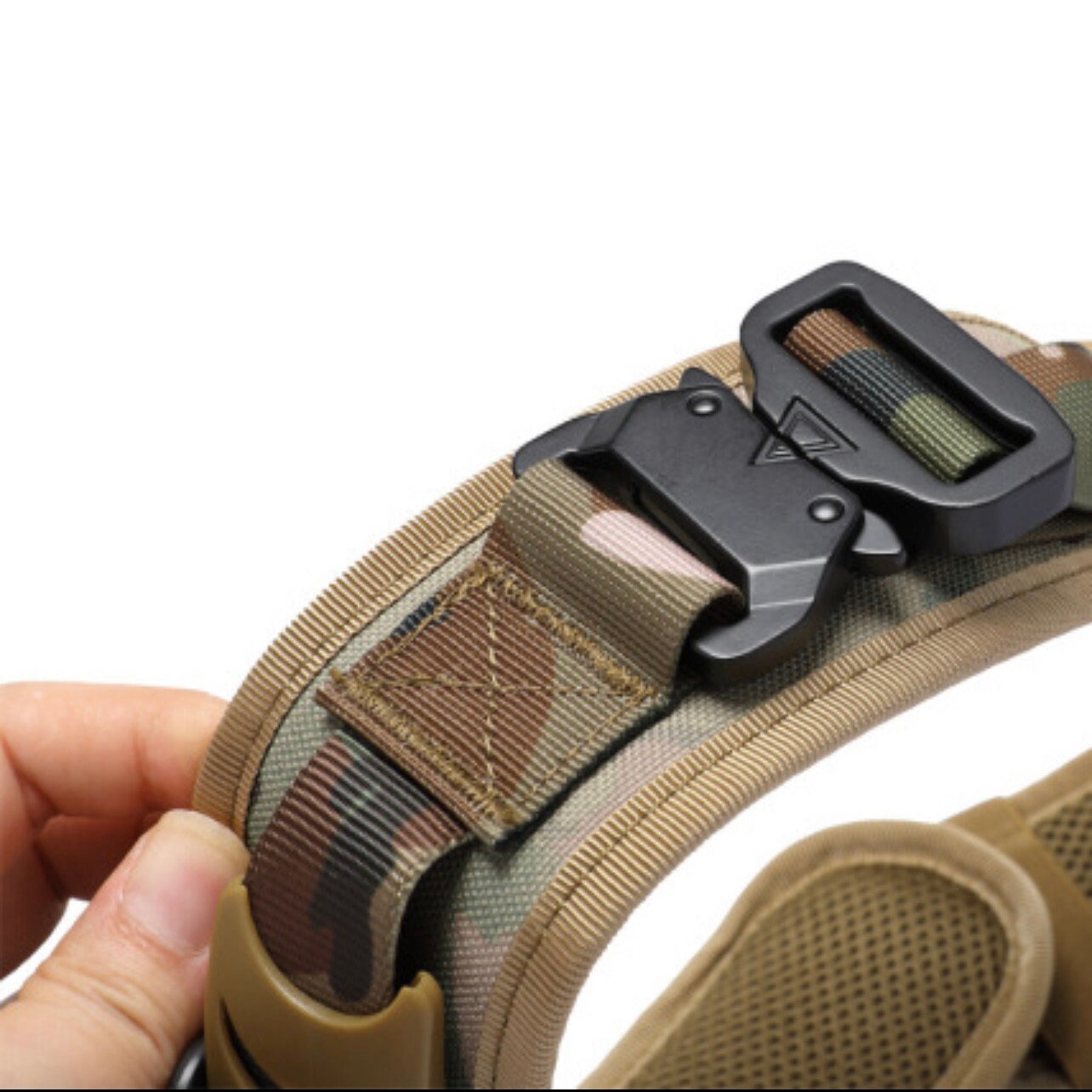 Camouflage Military Dog Collar, Dog Trainer & Owner Tactical Dog Collar ...