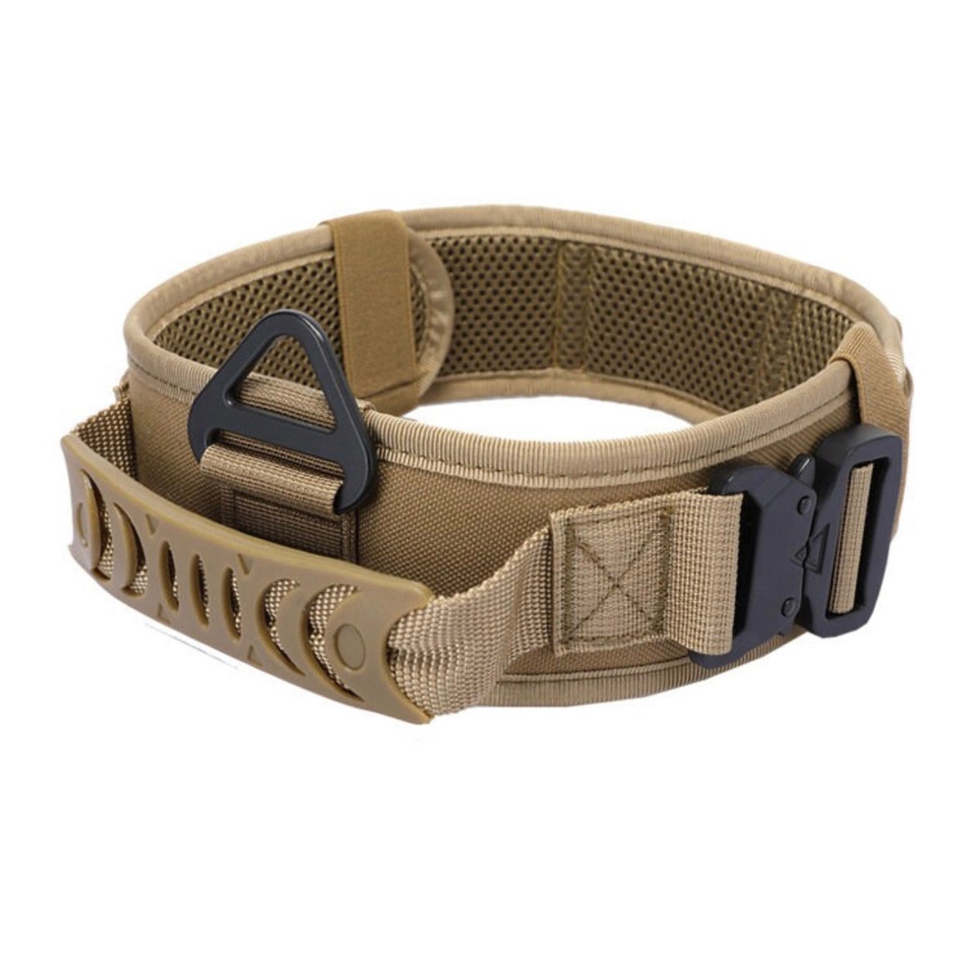 Camouflage Military Dog Collar, Dog Trainer & Owner Tactical Dog Collar ...