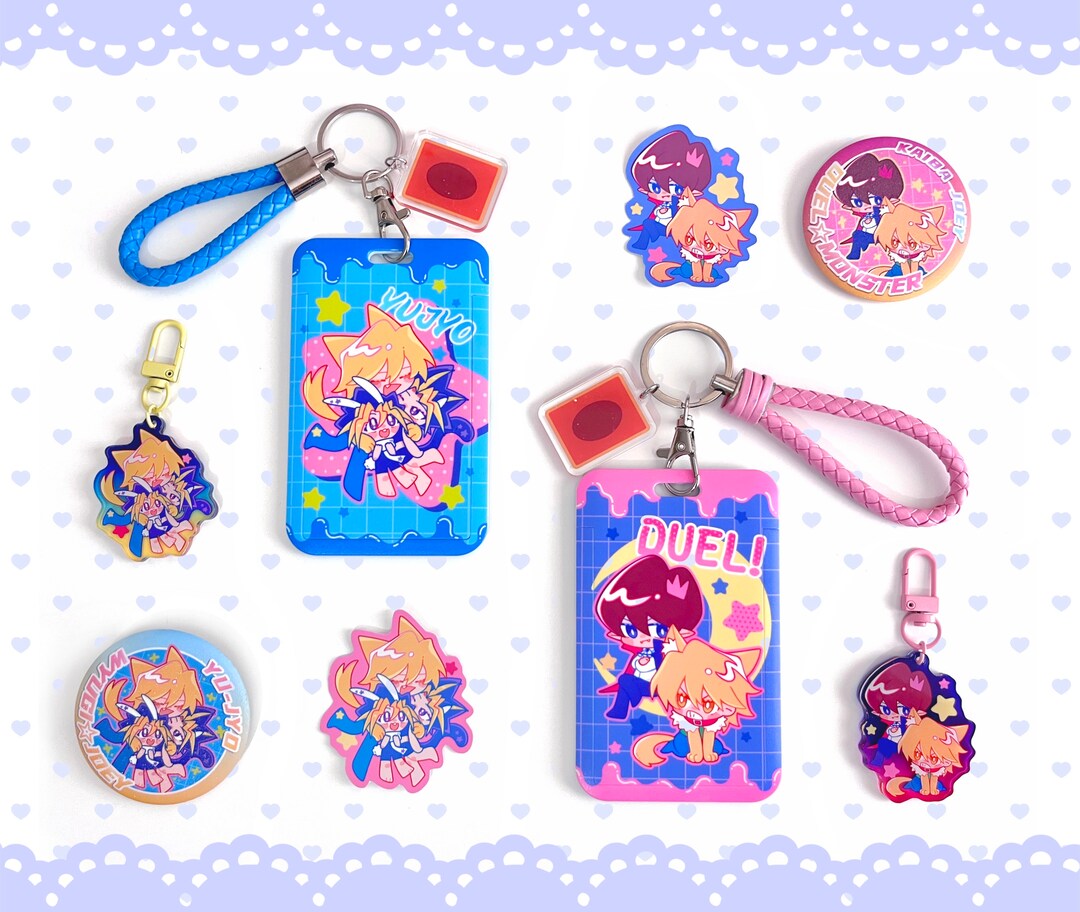 Wyugi Joey Kaiba Kawaii Sticker | Badge | Keychain | ID Holder - Etsy ...